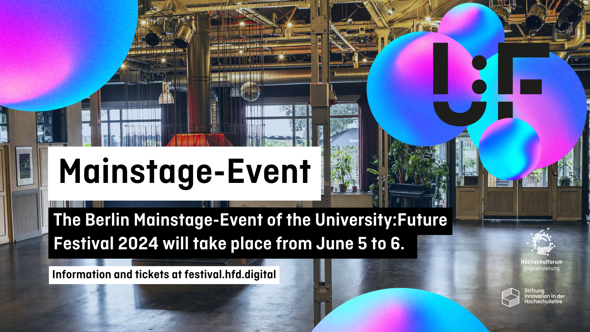 Mainstage-Event Berlin | University:Future Festival 2024 (English ...